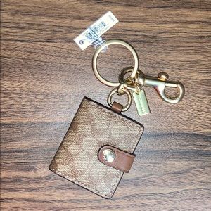 Coach | Accessories | Signature Coach Mini Photo Keychain | Poshmark